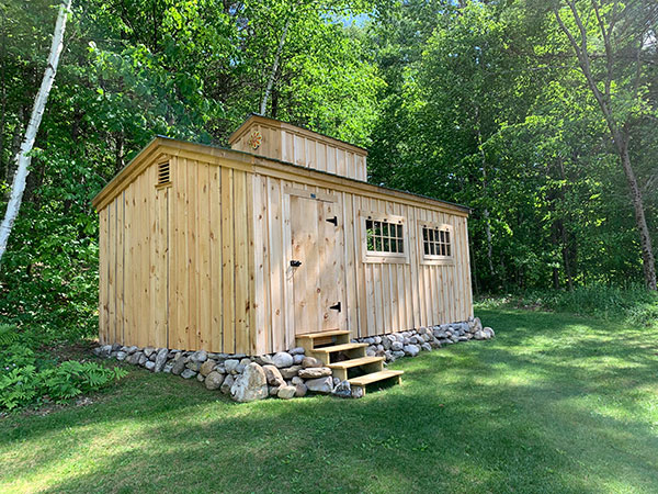 Sugar Shack 12x20 Fully Assembled • Jamaica Cottage Shop