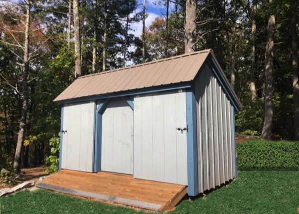 Three Sled Shed 8x14 Pre-Cut Kit • Jamaica Cottage Shop
