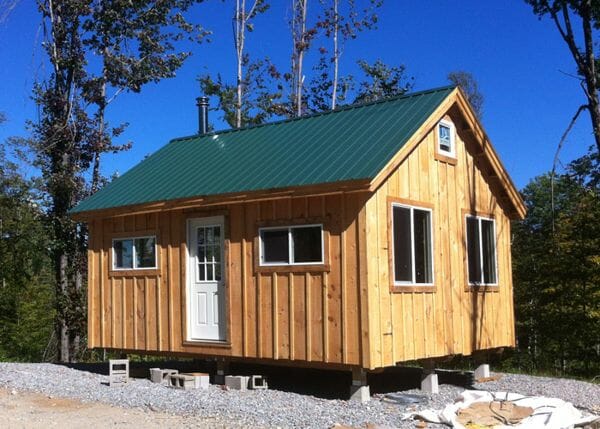 Vermont Cottage B 16x30 4-Season Pre-Cut Kit | She-Shed