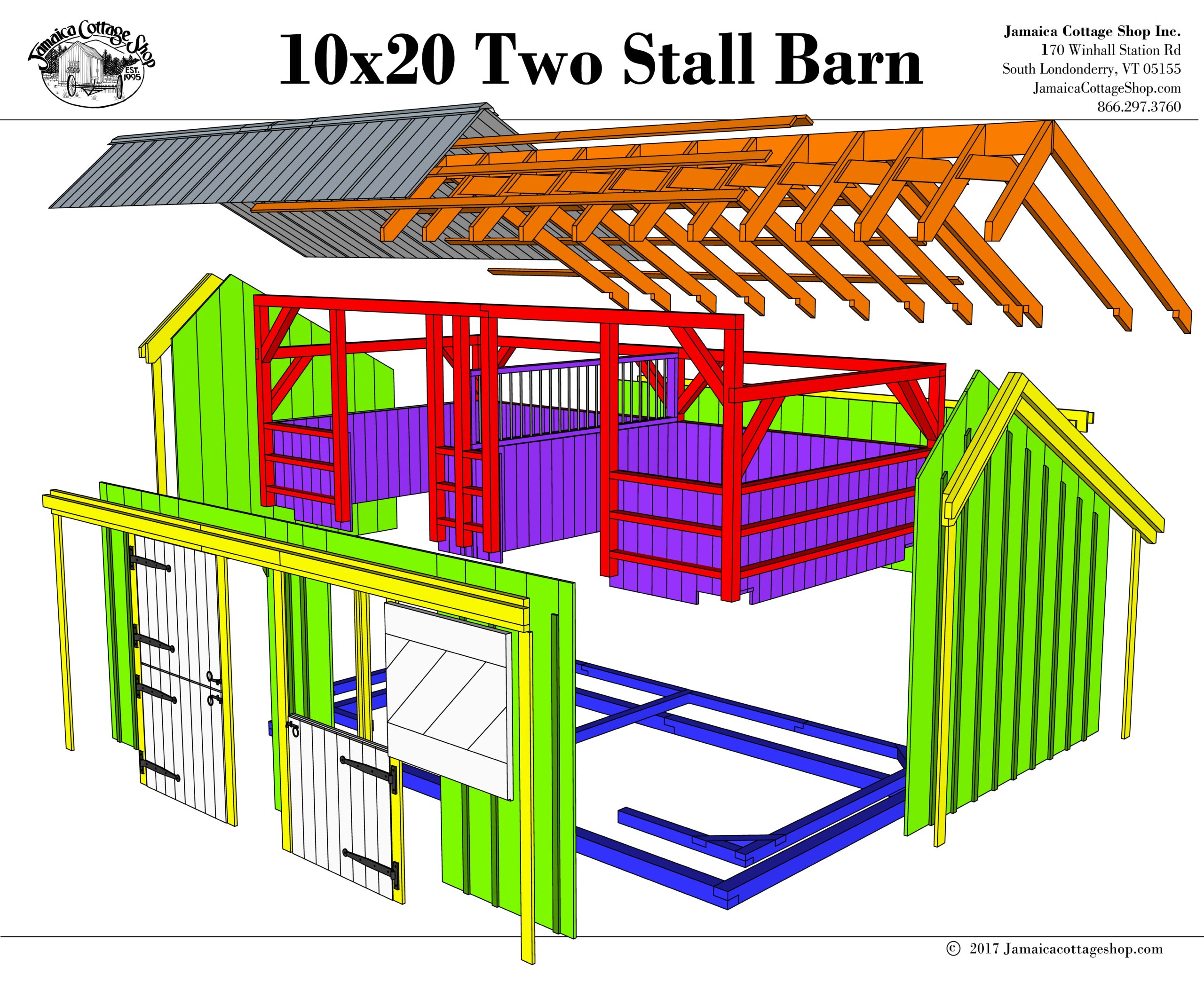 2d Barn Stalls