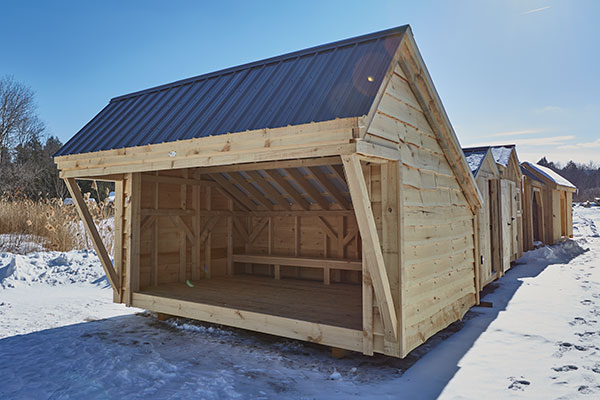 Adirondack Lean To Cabin Rustic Log Cabin Shed Plans