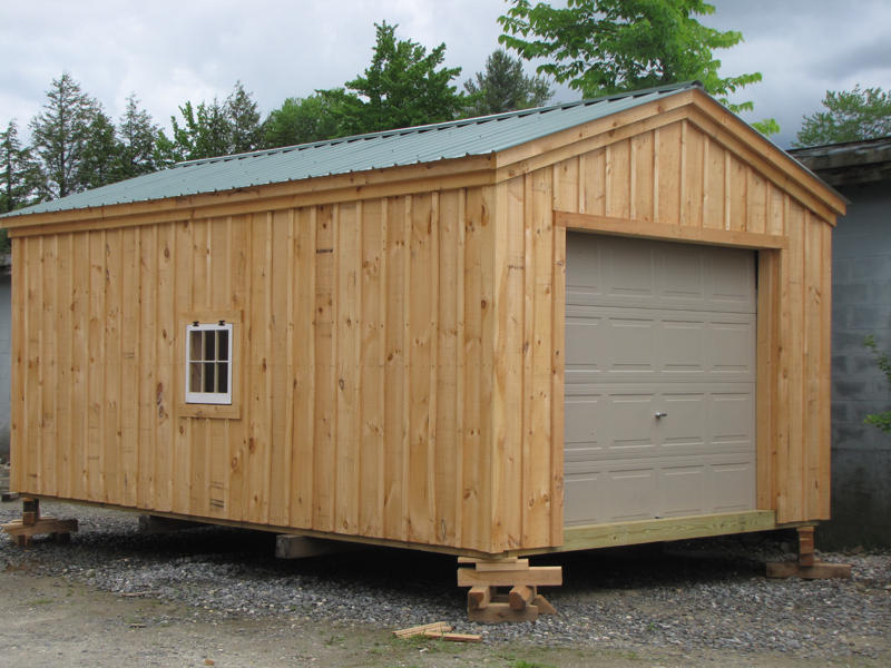 Garage 12x24 3-Season Fully Assembled • Jamaica Cottage Shop
