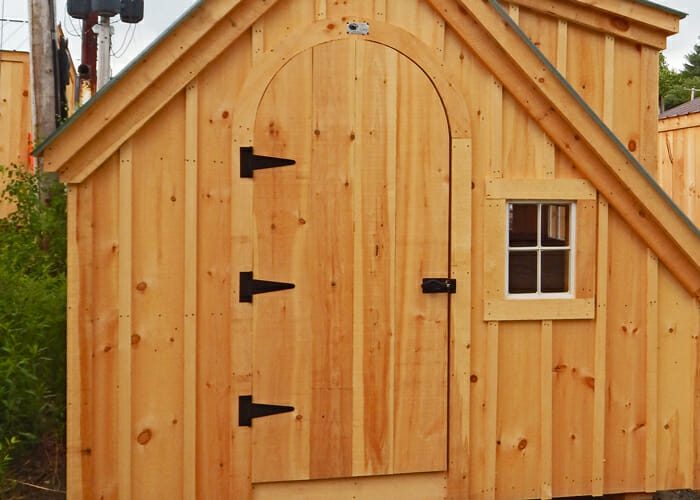 Wooden Arched Door | Single Arched Exterior Door