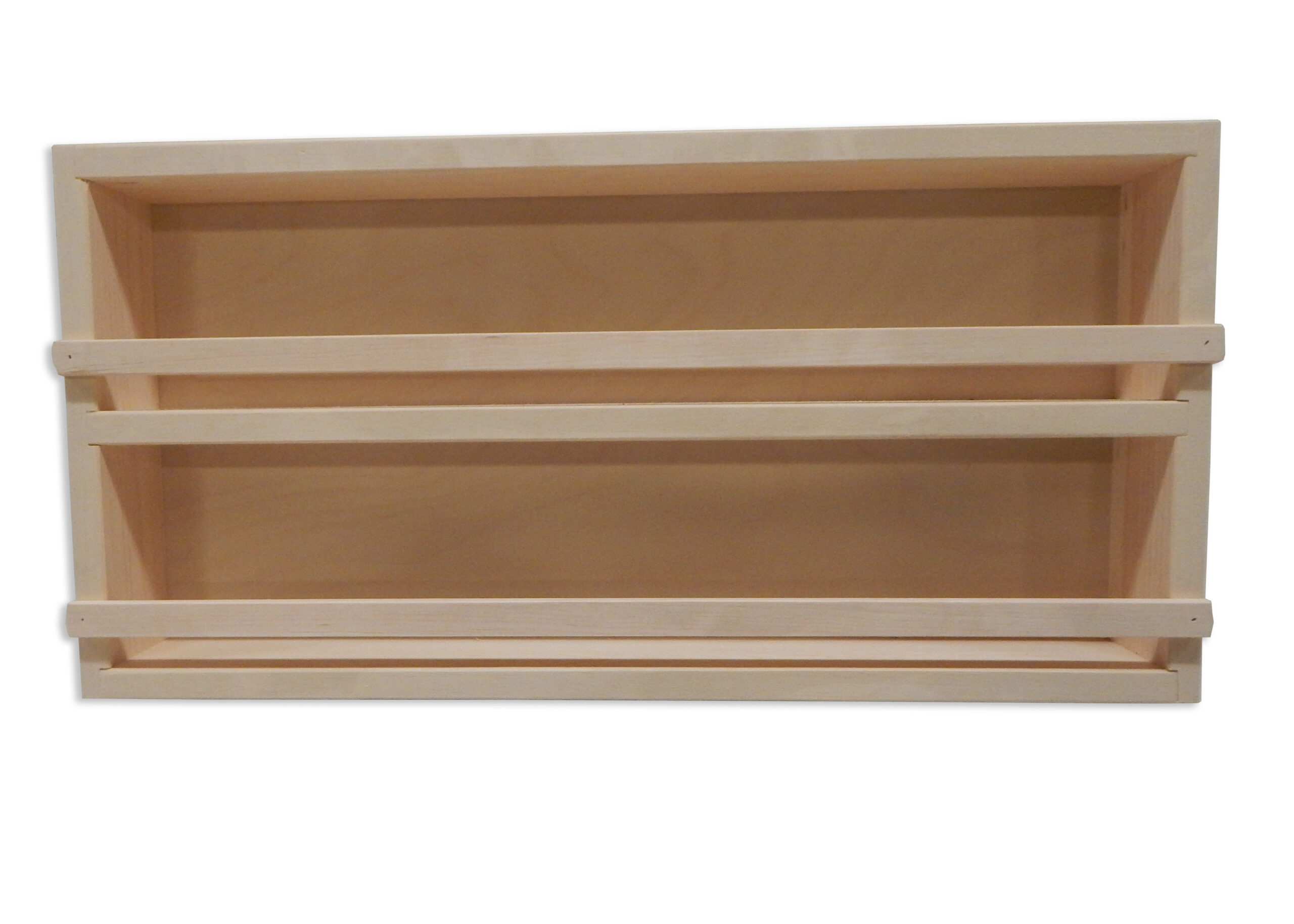 Pine Spice Rack | Unfinished Wood Spice Rack