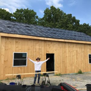 Vermont Cabin Shell 24x40 Pre-Cut Kit • Tiny Homes