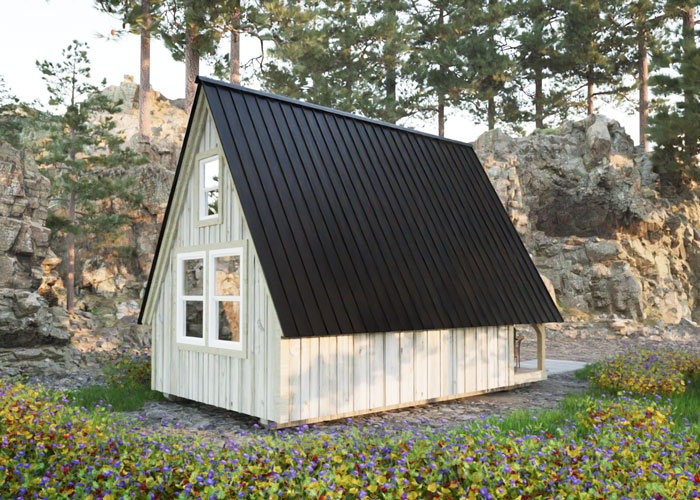 A-Frame Cabin Building Plans • Jamaica Cottage Shop