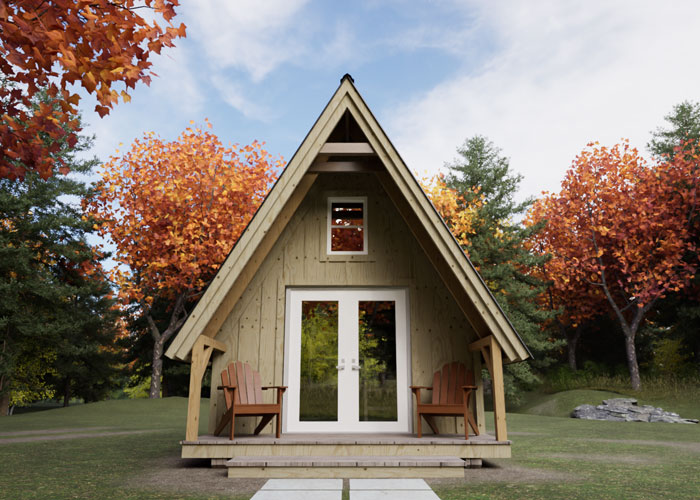 A Frame Cabin Plans Kits