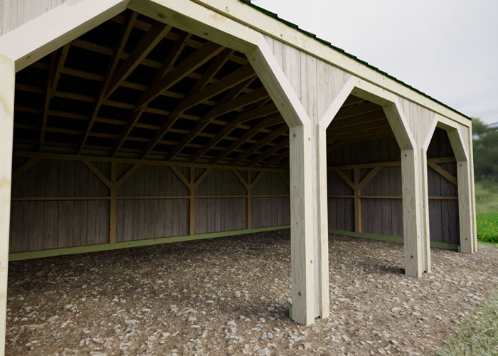 Run-in Basic 14x24 Fully Assembled • Jamaica Cottage Shop