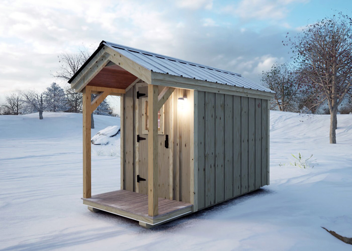Sauna 6x12 4-Season Fully Assembled • Jamaica Cottage Shop