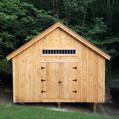 One Bay Garage 16x24 3-Season Pre-Cut Kit • Jamaica Cottage Shop
